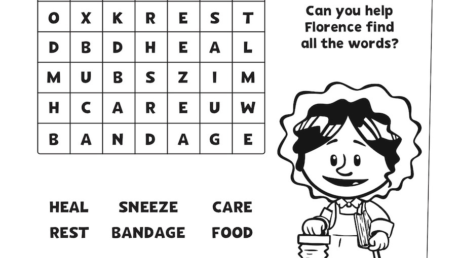 Word Search Coloring Pages Learny Kids
