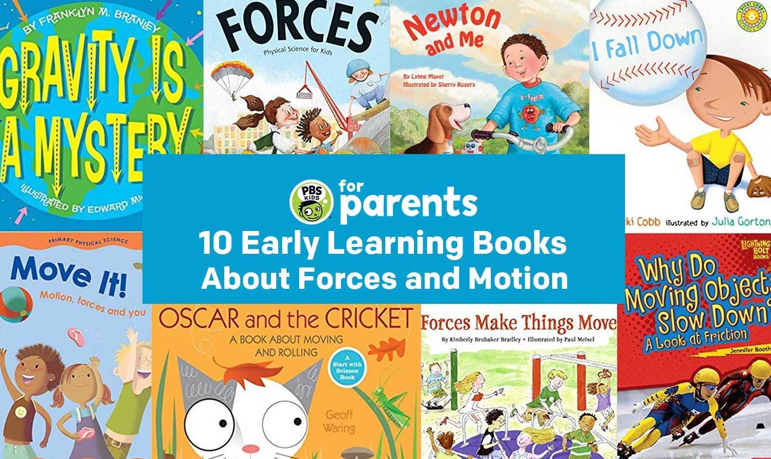 10 Early Learning Books About Forces and Motion | Parenting Tips ...